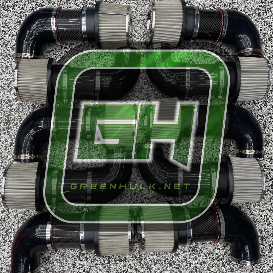 GreenHulk Carbon Fiber Air Intake for all Sea-Doo Supercharged Skis [GH ...